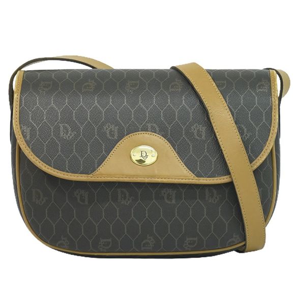 Dior | Bags | Christian Dior Honeycomb Pattern Pochette Leather ...